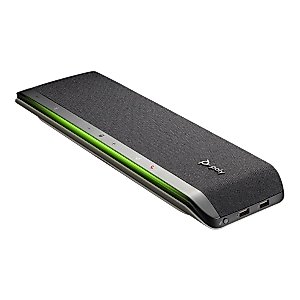 Plantronics Poly - Sync 60 Smart Speakerphone for Conference Rooms Connect to PC/Mac via Combined USB-A/USB-C Cable, Smartphones via Bluetooth - Works with Teams, Zoom (Certified) & More