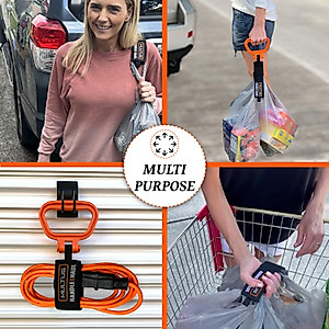 MULTUS Hook & Loop Storage Strap | Heavy Duty Velcro Tool Organizer with Carry Handle | Great RV Accessories for Men | Super Strong Storage Organizer for Garage, Travel, Home, Camping 3 Pack