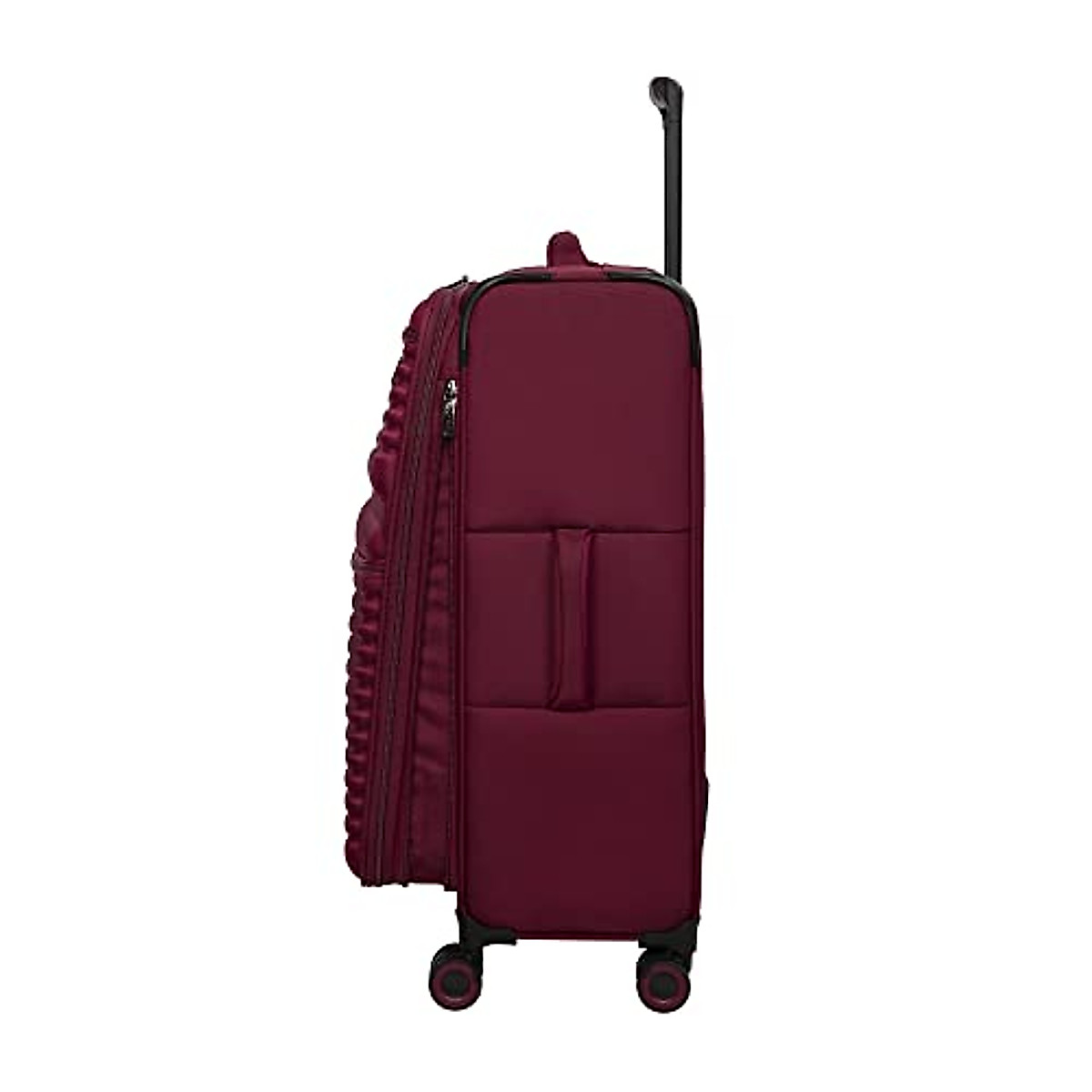 it luggage Precursor 28" Softside Checked 8 Wheel Expandable Spinner, Dark Red
