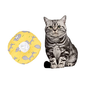 2pcs Dog Elizabeth Collar Cone for Cats Dog Collars for Medium Dogs Elizabethan Pet Collar Red Cat Collar Cat Collar Soft Cone for Dogs Choker Creative Cat Collar Soft Cute The Cat