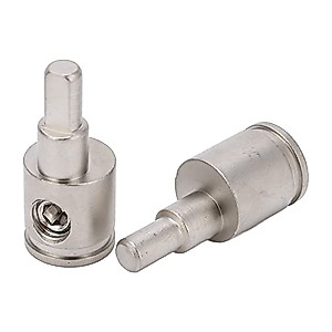 Fydun 2pcs 0 Gauge to 4 Gauge Wire Reducer Amp Input Reducers Amp Input Reducer Adapter High Power Brass Nickel Plated for Car
