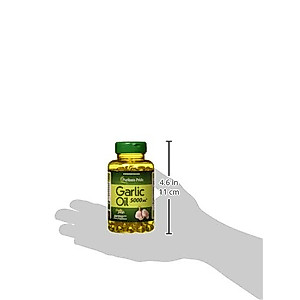 Puritans Pride Garlic Oil, 5000 Mg, 250 Count