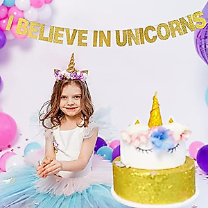 TaoBary 112 Pcs DIY Letter Banner Glitter Customizable Banner Kit Custom Banner Including 107 Letters and Numbers 3 Rope and 2 Light Decor for Birthday Party Baby Shower(Gold)