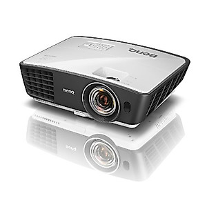 BenQ W770ST Short Throw 3D 720p HD DLP Home Theater Projector (White)