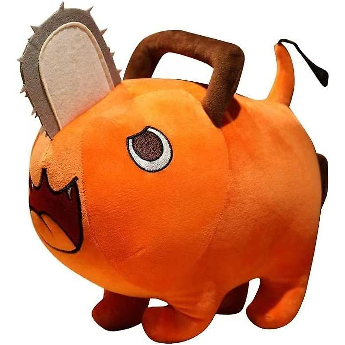 COIEROEIR Pochita Plush Stuffed Animal Plush Toy Soft Throw Pillow Decorations, Anime Cosplay Plush Doll, Suitable for Children's Birthday Party Christmas Kids and Students Gifts