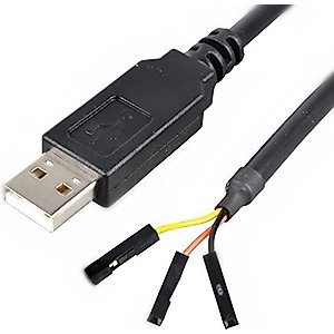 EZSync USB to TTL Serial Cable for Rapsberry Pi, 3.3V, TTL-232R-RPI Compatible, Debug and Programming Cable, EZSync012