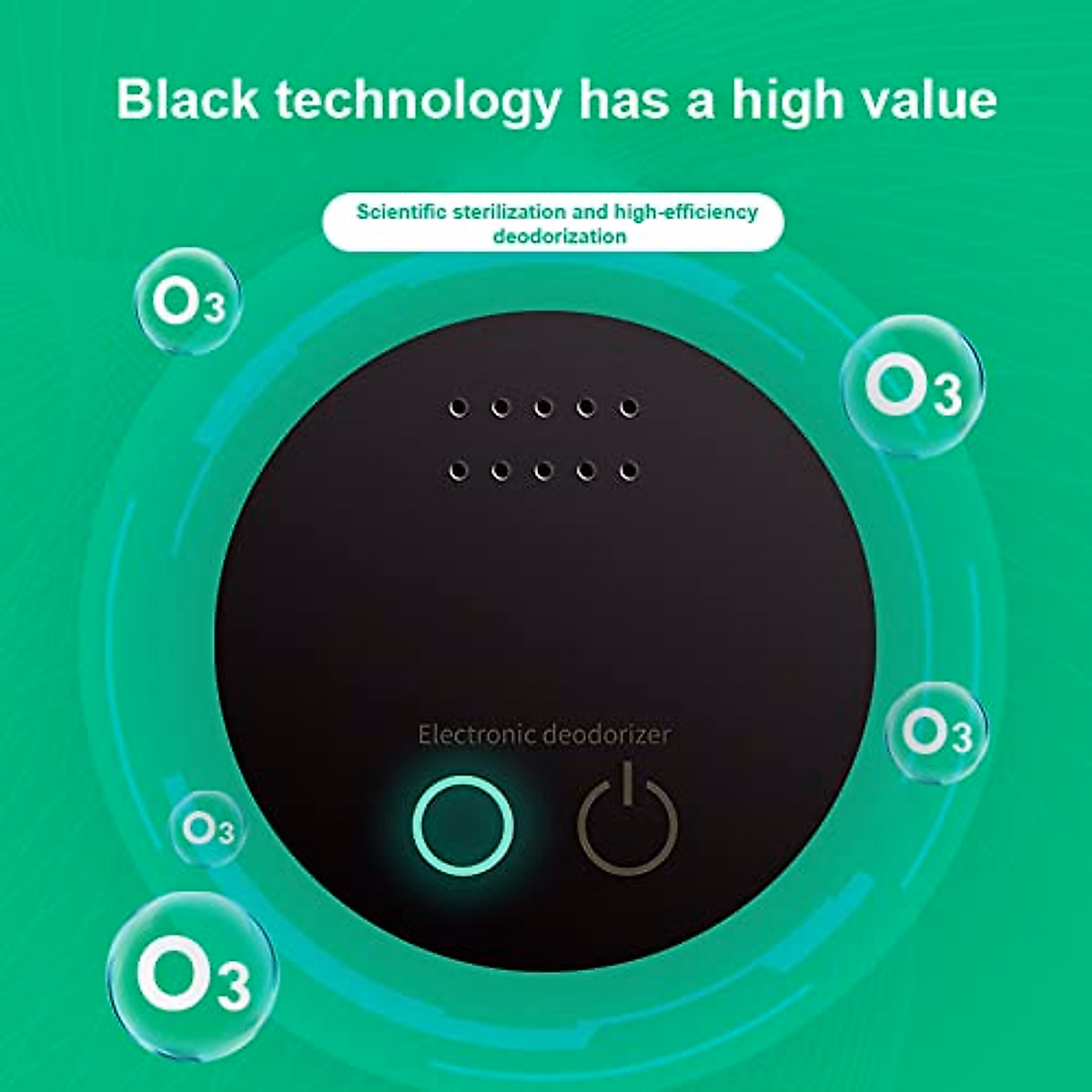 Air Purifier Mini Portable Intelligent Home Travel Size Air Purifier Deodorant Tool Household Refrigerator Deodorant Machine Double Mode for Wardrobe Refrigerator Car Toilet