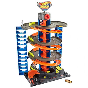 Hot Wheels Mattel City 50 New Mega Garage