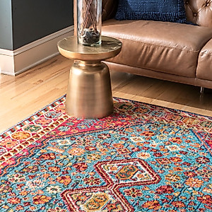 nuLOOM Erline Colorful Bohemian Runner Rug, 2' 6" x 6', Multi