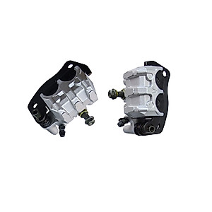 Hity Motor Front Brake Caliper Left and Rignt Set With Brake Pads For YAMAHA UTV RHINO 700 YXR 700 2008-2011 RHINO 660 YXR 660 2004-2007 Rhino 450 2006-2009