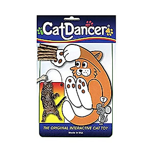 Cat Dancer The Original Interactive Cat Kitten Action Toy,Small Breeds