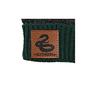 elope Harry Potter Slytherin House Heathered Knit Beanie Standard