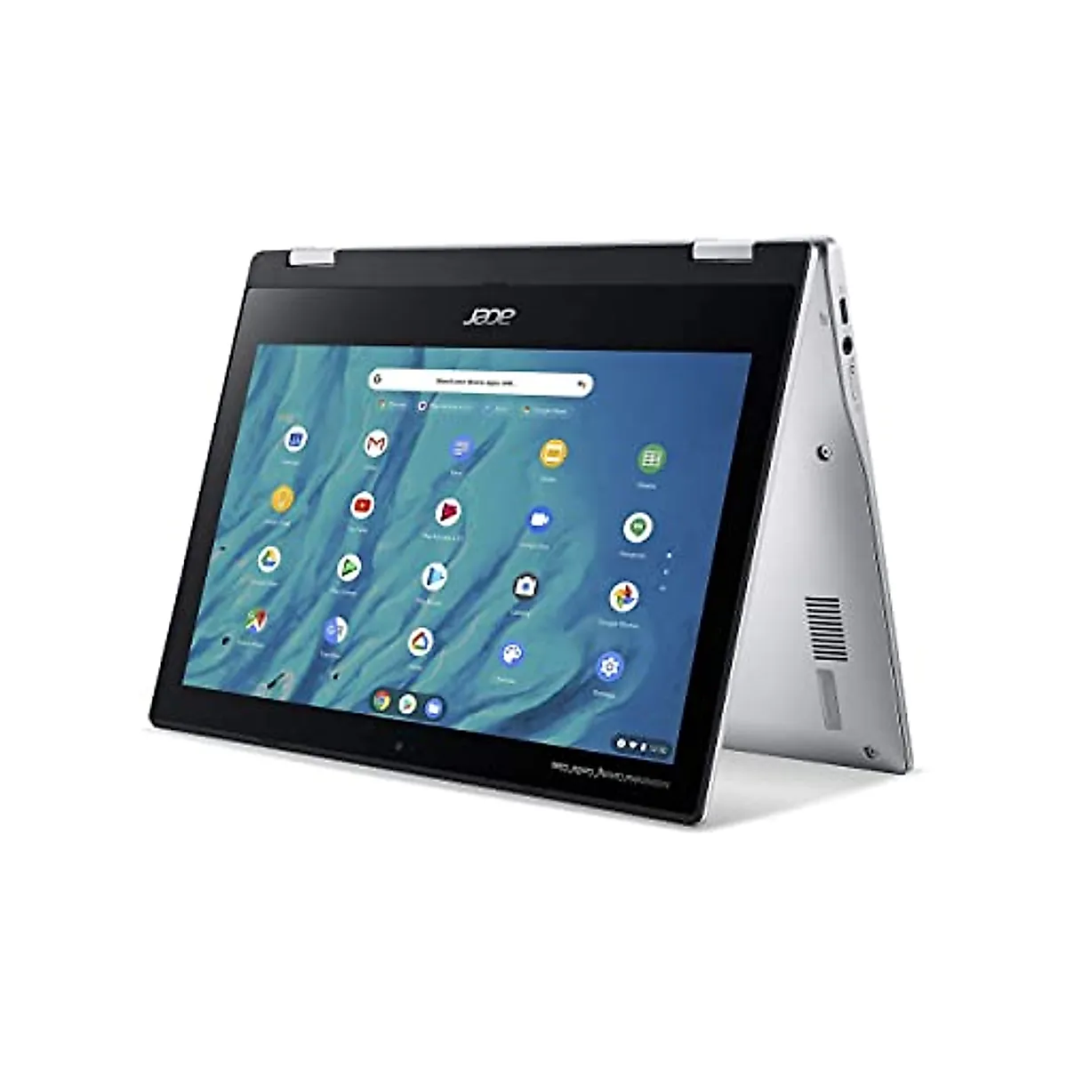 Acer Spin 311 Chromebook, Business & Student Convertible Laptop, 11.6" HD 2-in-1 Touchscreen IPS, MediaTek MT8183C Octa-Core, 4GB LPDDR4X 32GB eMMC, WiFi 5 USB-C BT Chrome OS, Goldoxis 32GB Card