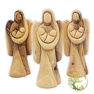 Guardian Angel Holding Baby Twins Statue Nursery décor- Religious Gift for Twin Baby Gift| Miscarry Gift | Loss of Baby Twins or Miscarriage
