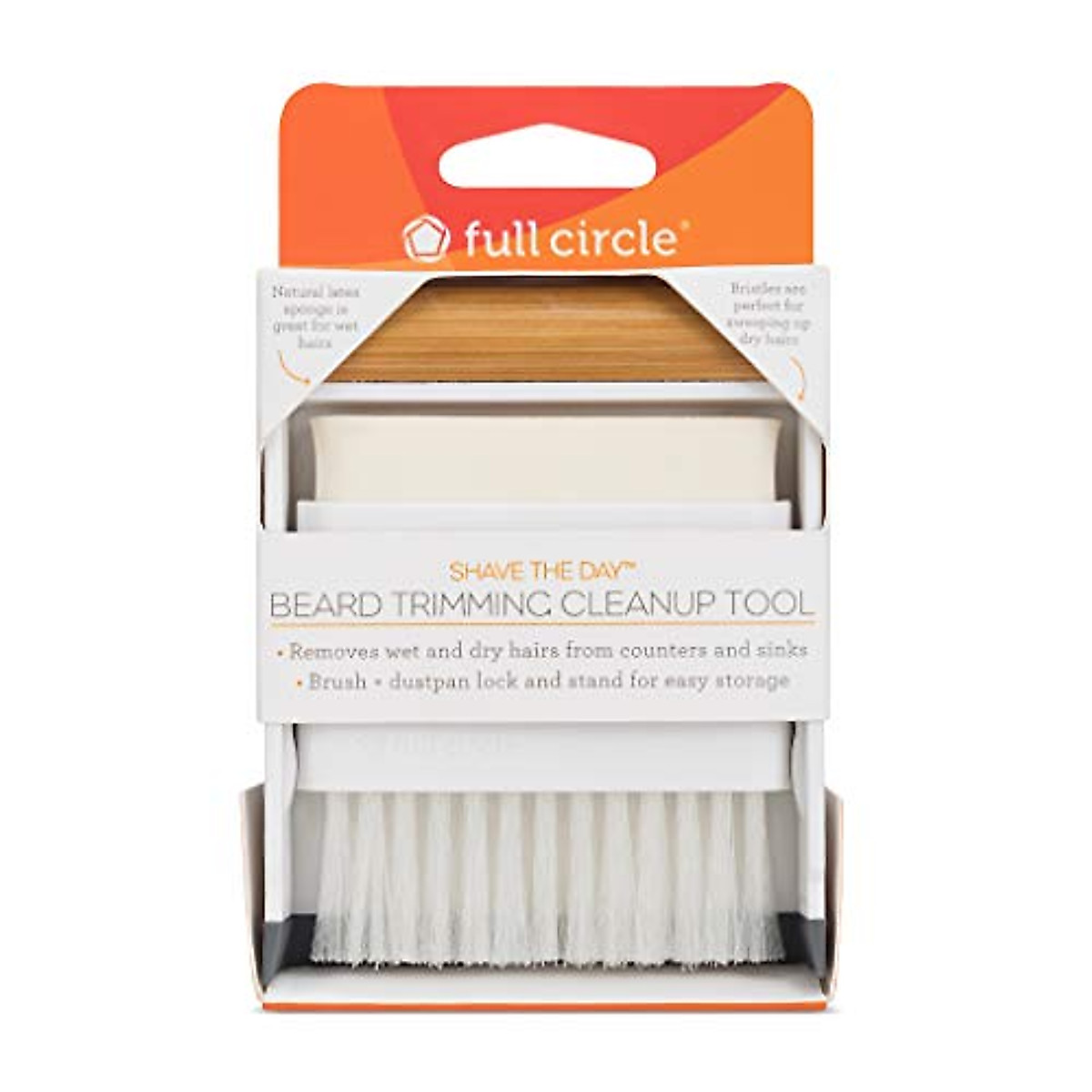 Full Circle Shave The Day Beard Trimming Cleaning Set