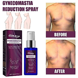 BAILIY South Moon Gynecomastia Firming Spray Cellulite Reduction Tighten Muscle Fitness 30ml U7h0 Hardening Chest Muscle Accelera Spray