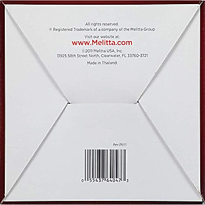 Melitta Gourmet Coffeemaker, Pack of 1, Porcelain Carafe