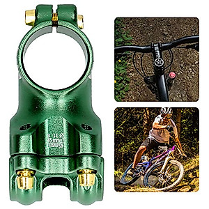 Jiawu Bike Handlebar Stem, Durable 31.8mm Stable 7 Degree Convenient Road Bike Stem, for Road Bike Bike(Green)