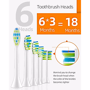 7AM2M Rechargeable Sonic Electric Toothbrush AM100 Pack