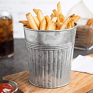American Metalcraft GFC337 Galvanized Fry Cup, 12 oz. Capacity, 3-3/4" Diameter, 3-1/4" Height