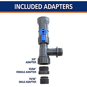 Aqueon Aquarium Fish Tank Water Changer With 25 Foot Hose