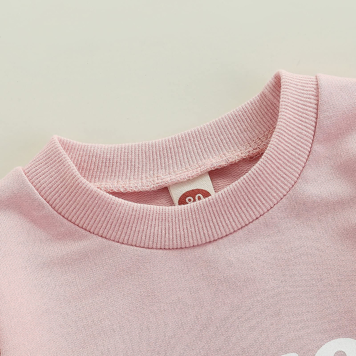 Toddler Baby Boy Girl Crewneck Sweatshirt Top,Infant Love You More Shirt,Unisex Baby Valentine 's Day Clothes (B Pink, 3-4 Years)