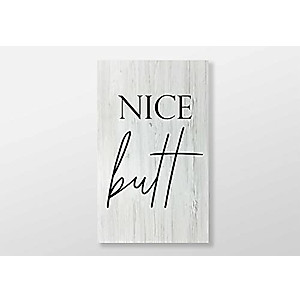 Nice Butt Nice Butt Laundry Room Decor Laundry Room Sign Farmhouse Laundry Room Art Framed Laundry Room Art Vintage Laundry Sign Farmhouse Farmhouse