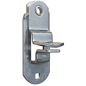 JQuad Trailer Door & Ramp Locking Hasp -4" Mounting- Cam Lock Latch Keeper -Zinc- Made in The USA