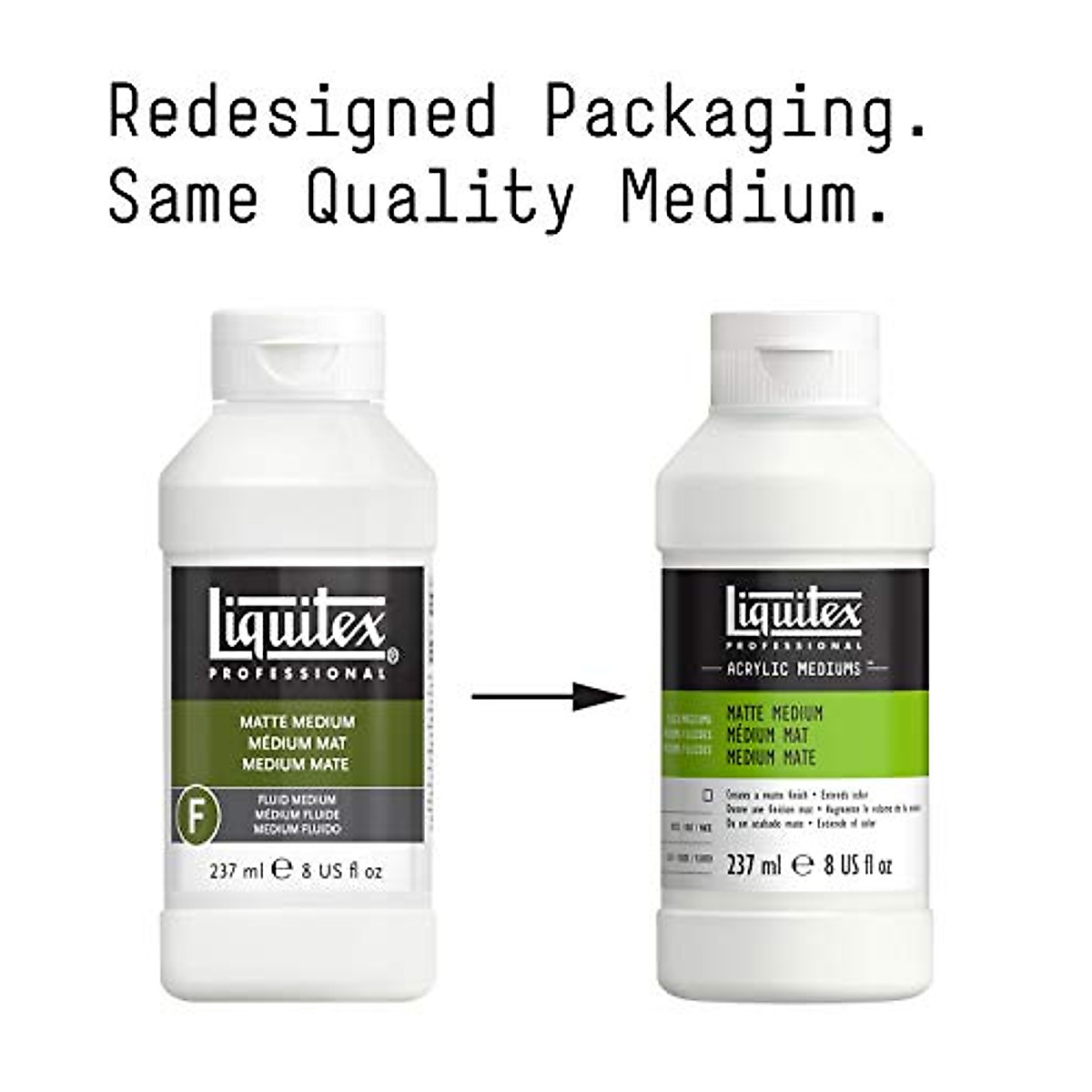 Liquitex Professional Matte Medium, 237ml (8-oz)