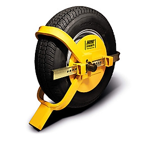 Maypole 8-10 inch Trailer Wheel Clamp, MP9061, Yellow