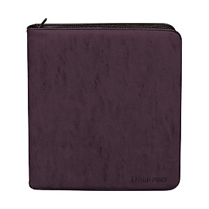 Suede Collection Deck Builder's Playset PRO-Binder - Amethyst