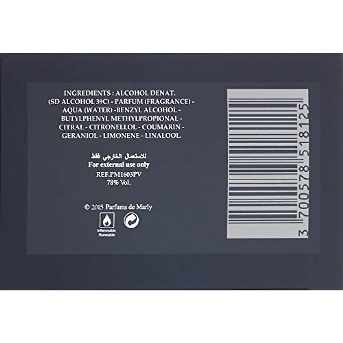 PARFUMS de MARLY - Layton - 2.5 Fl Oz - Eau De Parfum for Men - Top Notes Apple, Bergamot, Lavender - Heart Notes Jasmine, Violet, Geranium - Base Notes Vanilla, Pepper, Guiac Wood, Pacychoouli - 75ml