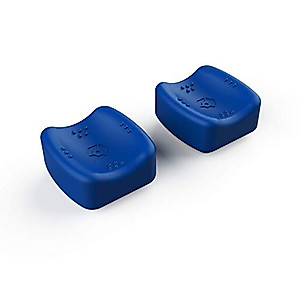 Gioteck SMP PS5 – Thumb Grips PS5 Megapack Caps/Caps/Protective Silicone for PlayStation 5 Joysticks – Non-Slip – Aiming Aid – PS5 Controller Protector (3 Pack) White/Blue/Black