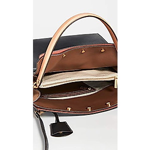 Tory Burch Women's Lee Radziwill Double Bag, Black, One Size