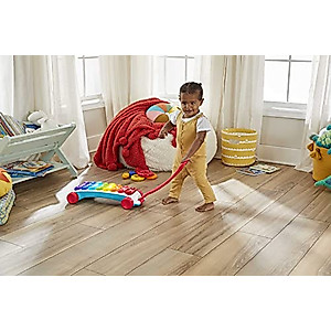 Fisher-Price Baby To Toddler Learning Toy Giant Light-Up Xylophone Pull-Along With Music & Phrases For Ages 9+ Months