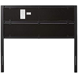 Zinus Jessica Modern Studio Upholstered Metal Headboard, Full