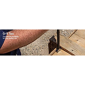 SUNEX TOOLS 9804 Rolling Head Pry Bar Set, 6-Inch - 20-Inch, 4-Piece