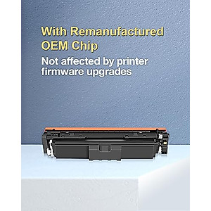 (with Chip) 069 Toner Cartridge Replacement for Canon 069 CRG069 CRG069 H CRG-069 H for imageCLASS MF753Cdw MF751Cdw LBP674Cdw Printer (Black 2 Pack)
