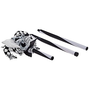 California Costumes Psycho Jester Black and White Cane Standard