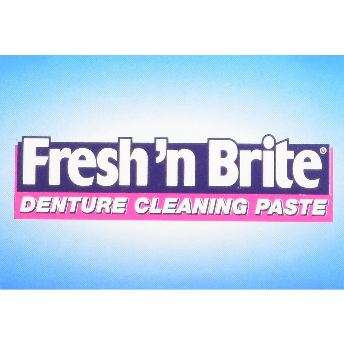 Stim-U-Dent Fresh 'n Brite Denture Cleaning Paste, 2 Count(Pack of 1)