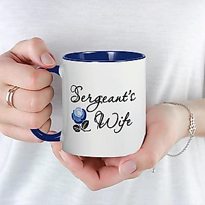 CafePress Sergeant's Wife Mug Ceramic Coffee Mug, Tea Cup 11 oz