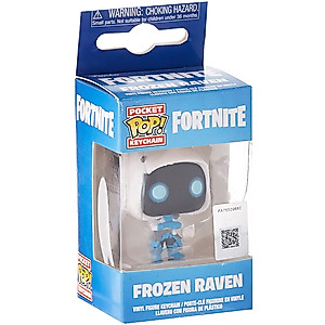 Funko Pop! Keychain: Fortnite - Frozen Raven, Multicolor