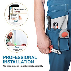 KSITEX Vertical Baby Changing Station, Wall Mounted Changing Table, Portable Diaper Changing Tables for Home Commercial Bathroom (1 White Gray)