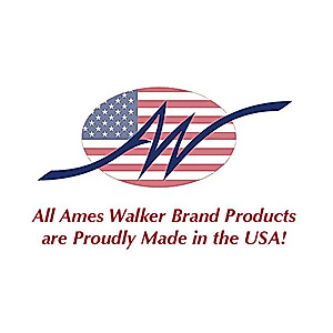 Ames Walker AW Style 130 Coolmax 20-30 mmHg Firm Compression Crew Socks White Medium