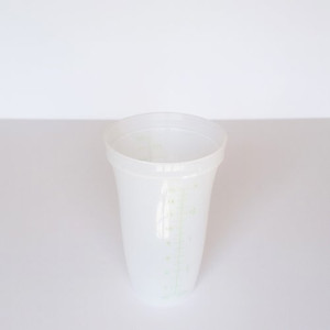 Tupperware Quick Shake 16 Ounce Hand-Held Blender Green and Chartreuse