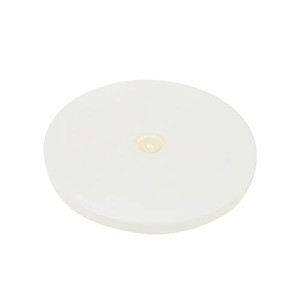 Geesatis 2 Pcs Acrylic Lazy Susan 6 inch Round Swivel Plate Rotating Turntable, for Kitchen Spice Rack Table Turntable Accessories, White