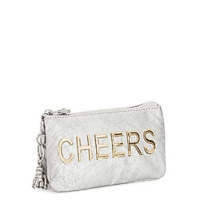 Kipling Creativity Large Metallic Cheers Pouch Cheers