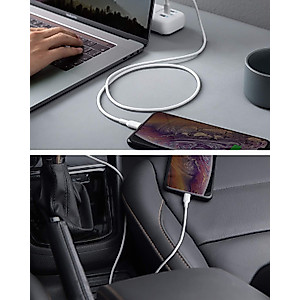 Anker USB C to Lightning Cable [3ft, 2-Pack] Powerline II for iPhone 13 13 Pro 12 Pro Max 12 11 X XS XR 8 Plus, AirPods Pro, Supports Power Delivery