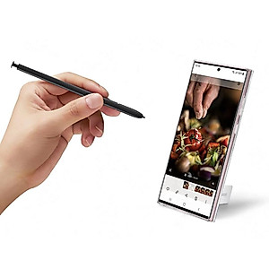 2 Pack for S22 Ultra Pen Replacement for Samsung Galaxy S22 Ultra 5G, Galaxy S22 Ultra Stylus S Pen + Tweezer withoutBluetooth(Black)