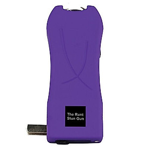 Safety Technology Runt 20 Million Volt stun Gun w/LED Flashlight & Disable Pin - Purple